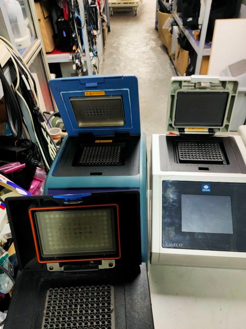 A&B GeneAmp PCR SYSTEM,BIOER Thermal Cycler, Biorad PTC 100 Thermal ...