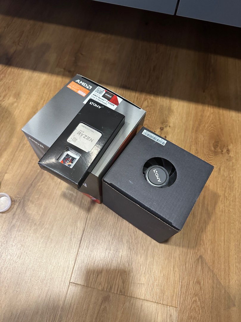 AMD Ryzen 3700X, Computers & Tech, Parts & Accessories, Computer Parts ...