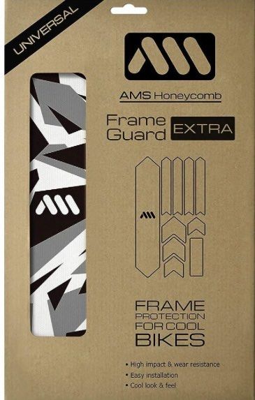 AMS EXTRA HONEYCOMB FRAME GUARD CAMO MTB protection, Sports Equipment ...