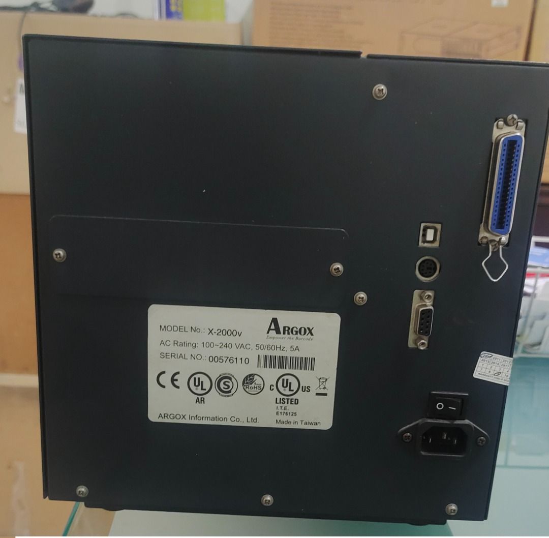 Argox X-2000V Bar code Label Printer, Computers & Tech, Printers ...
