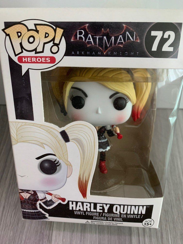 Arkham Knight Batman Harley Quinn funko pop, Hobbies & Toys, Toys ...