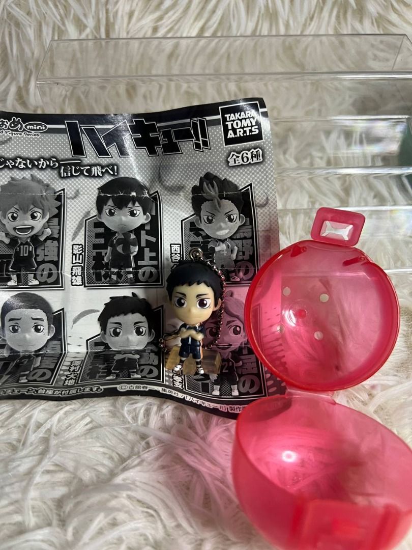 Assorted Anime Gashapon Figures - One Piece, Jujutsu Kaisen, Pokemon ...