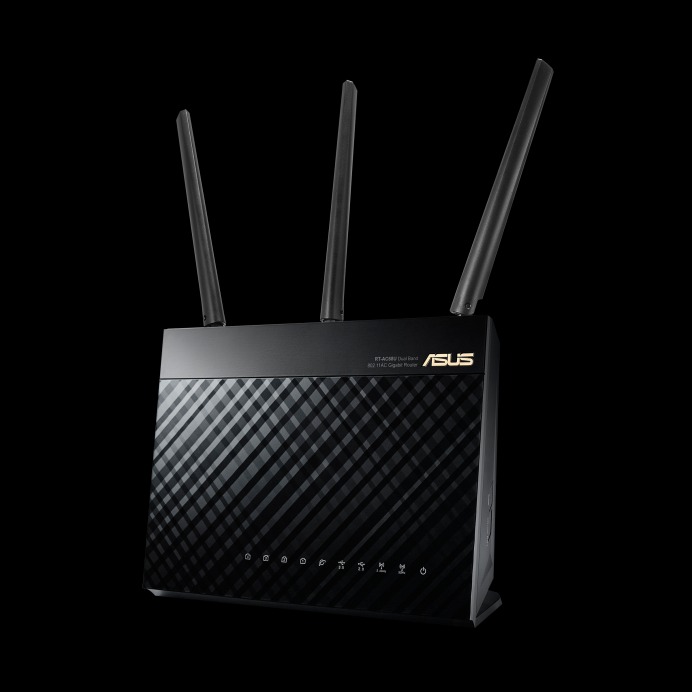 Asus RT-AC68U AC1900 Dual Band Gigabit WiFi Router, Computers & Tech ...