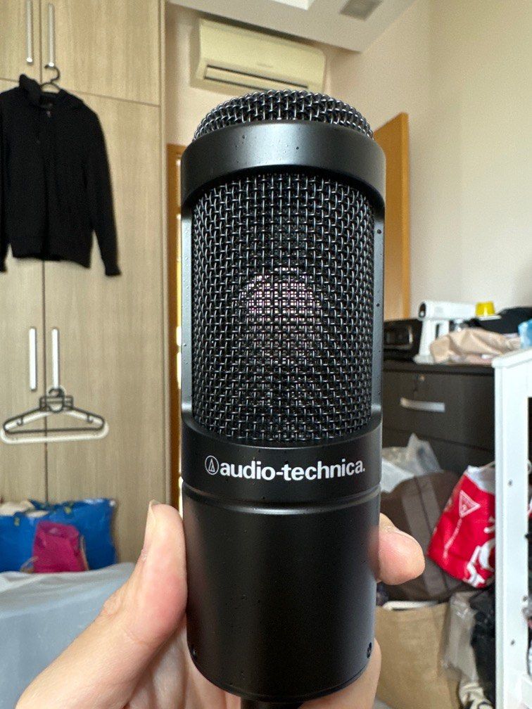 Audio Technica AT2035 Cardioid Capacitor Condenser Microphone, Audio ...