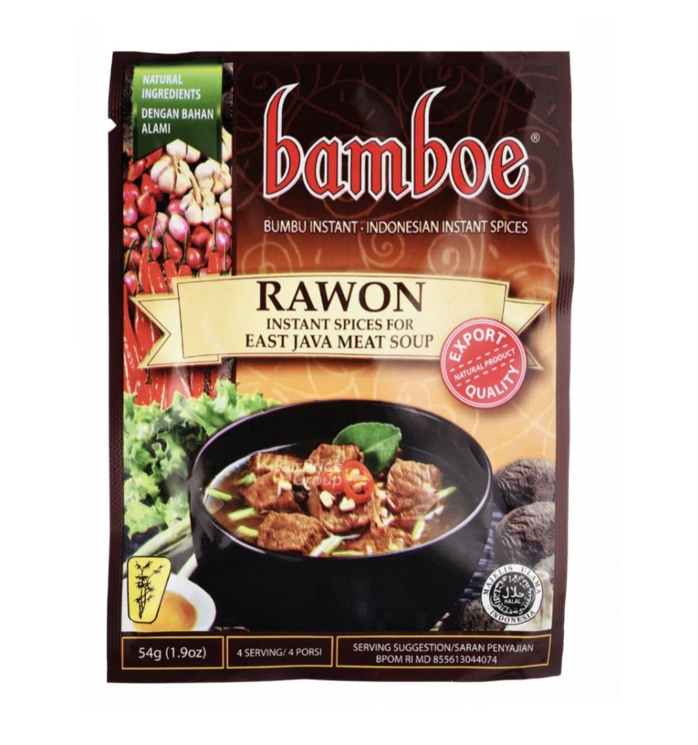 Bamboe instant spice cooking spices seasonings Indian cooking spices ...