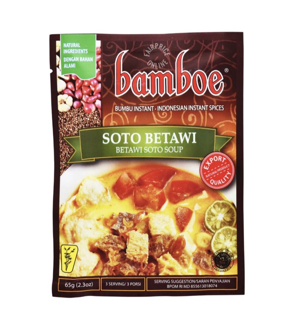 Bamboe instant spice cooking spices seasonings Indian cooking spices ...