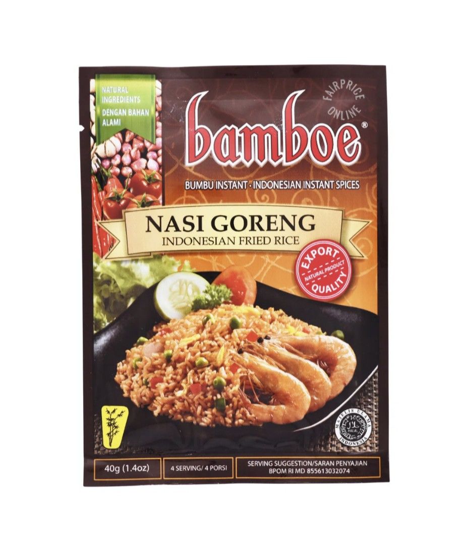Bamboe instant spice cooking spices seasonings Indian cooking spices ...