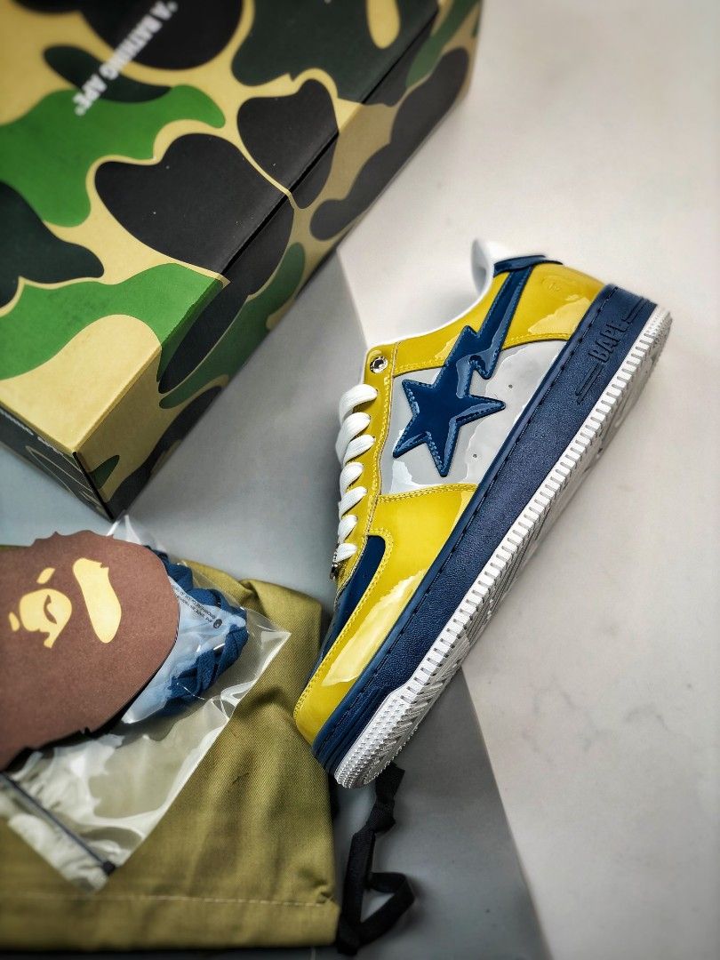 Bape X Air Force 1 Sta Low, Men's Fashion, Footwear, Sneakers on Carousell