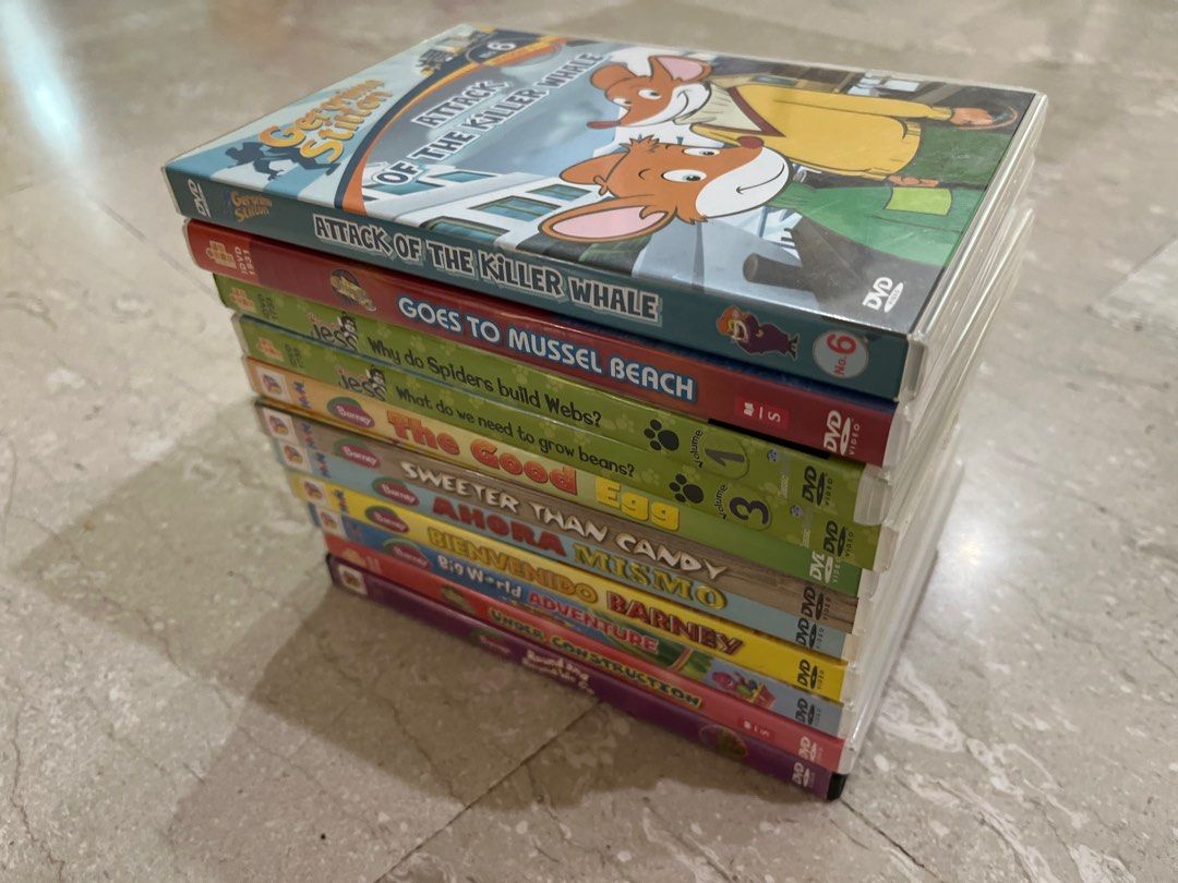 Barney DVD/ Jess DVD/Geronimo Stilton DVD, Hobbies & Toys, Music ...