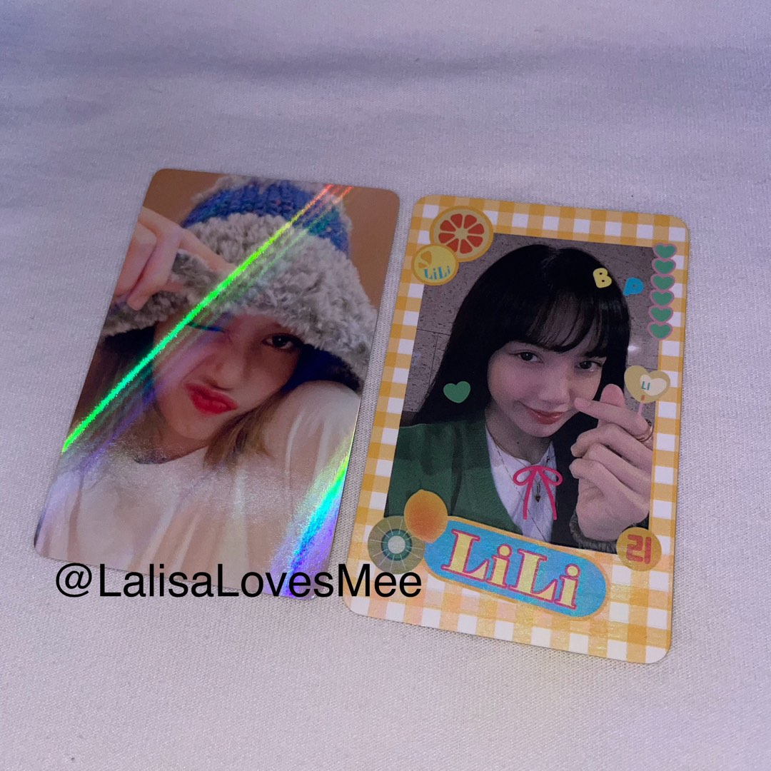 Blackpink Lisa photocard, Hobbies & Toys, Stationary & Craft, Art ...