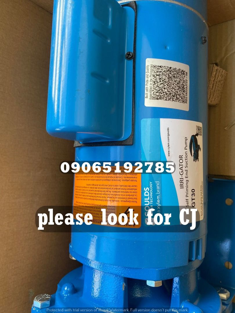 BOOSTER PUMP, Commercial & Industrial, Construction Tools & Equipment ...