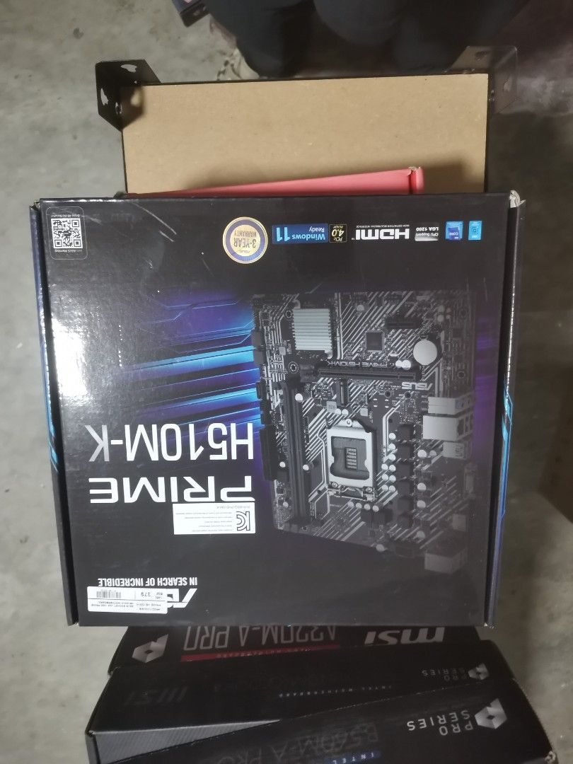 Box for motherboard and psu, Computers & Tech, Parts & Accessories ...