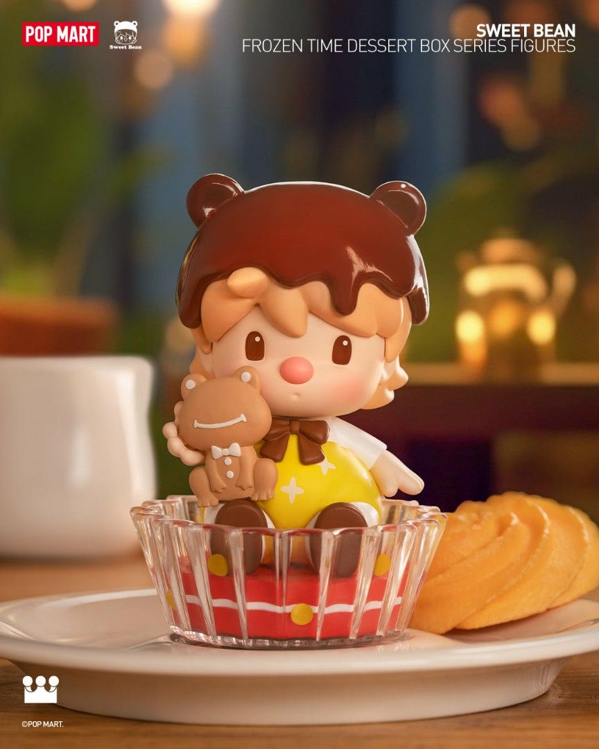 [BRAND NEW! POPMART] POPMART SWEET BEAN FROZEN TIME DESSERT BOX SERIES ...