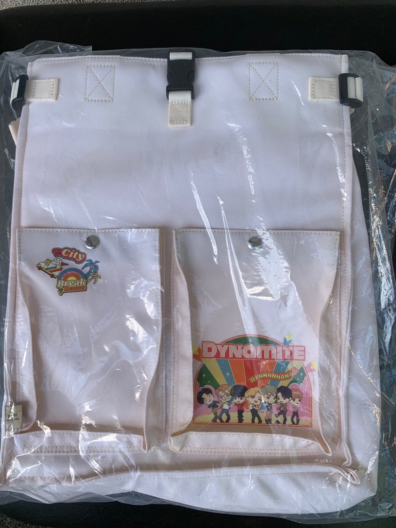 BTS Dynamite Tinytan Crossbody Canvas Bag, Women's Fashion, Bags ...
