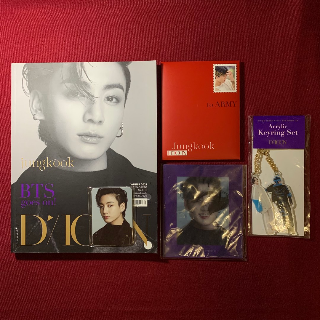 BTS JUNGKOOK D’ICON VOL. 10 BTS GOES ON! 2021, Hobbies & Toys, Memorabilia & Collectibles, K ...