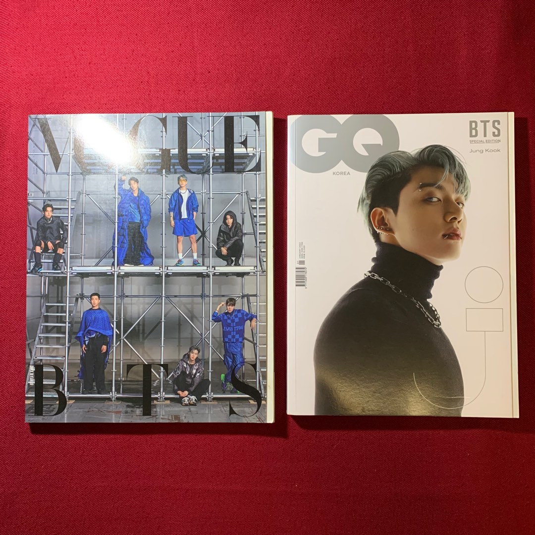 BTS JUNGKOOK VOGUE & GQ MAGAZINE SPECIAL EDITION 2022, Hobbies & Toys, Memorabilia ...