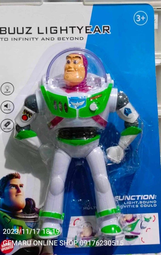 BUZZ LIGHTYEAR BATTERY OPERATED, Hobbies & Toys, Toys & Games on Carousell