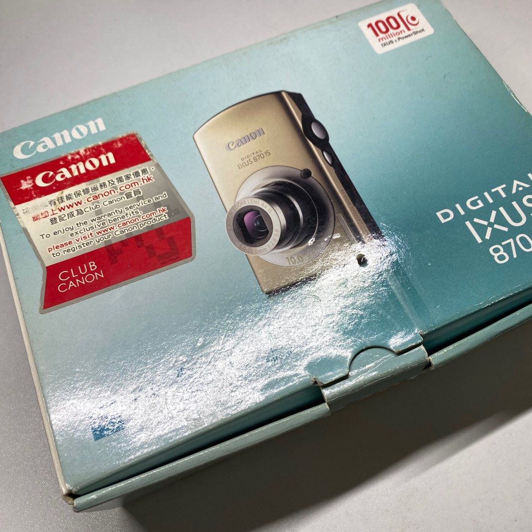 CANON IXUS 870 IS, Photography, Cameras on Carousell