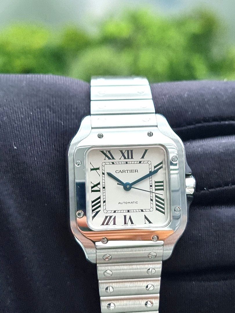 CARTIER SANTOS MEDIUM WSSA0010 WSSA 0010 SIMILAR TO WSSA0029 WSSA 0029 ...