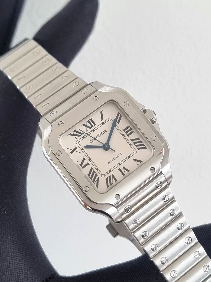 CARTIER SANTOS MEDIUM WSSA0010 WSSA 0010 SIMILAR TO WSSA0029 WSSA 0029 ...