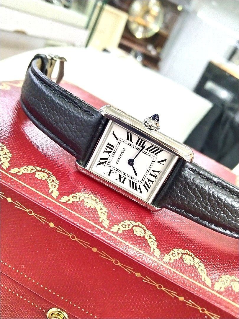 Cartier Tank Must Small, Luxury, Watches on Carousell