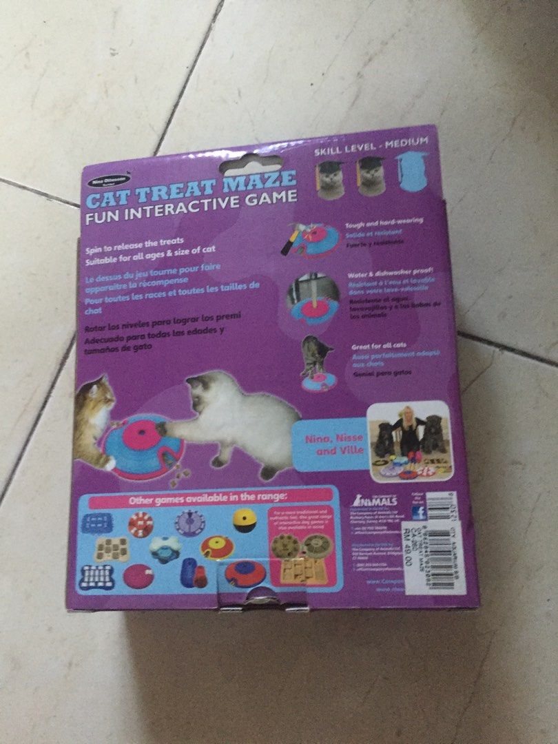 Cat treat maze (food pallet), Pet Supplies, Homes & Other Pet ...