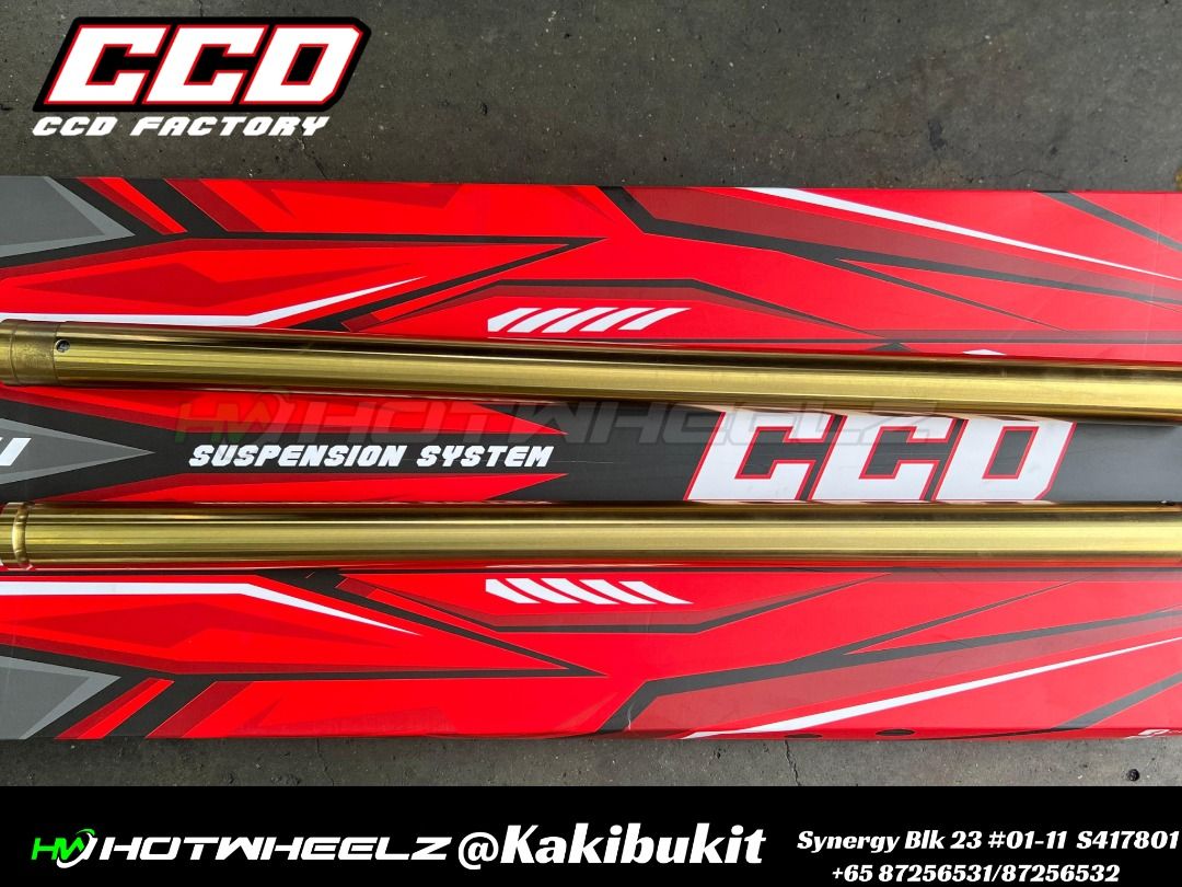 CCD FORK UPGRADE KIT-YAMAHA XMAX 300, Motorcycles, Motorcycle ...