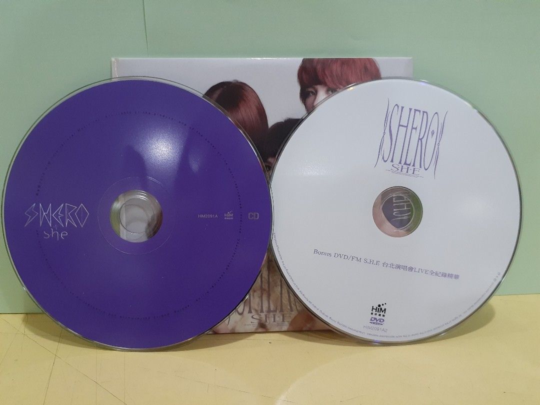 (CD+DVD) S.H.E Shero, Hobbies & Toys, Music & Media, CDs & DVDs on Carousell