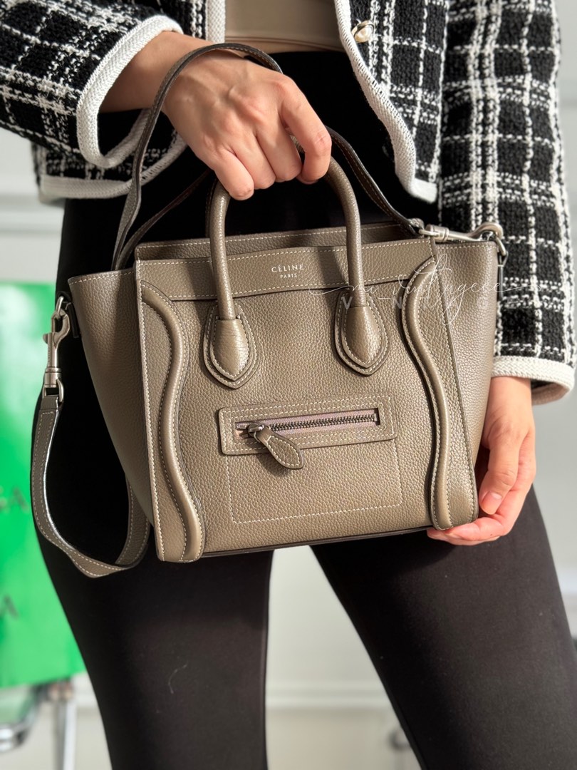 Celine nano luggage, Luxury, Bags & Wallets on Carousell