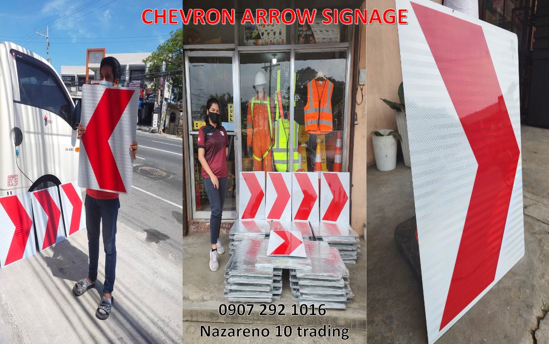 Chevron road signage 37, Commercial & Industrial, Construction ...