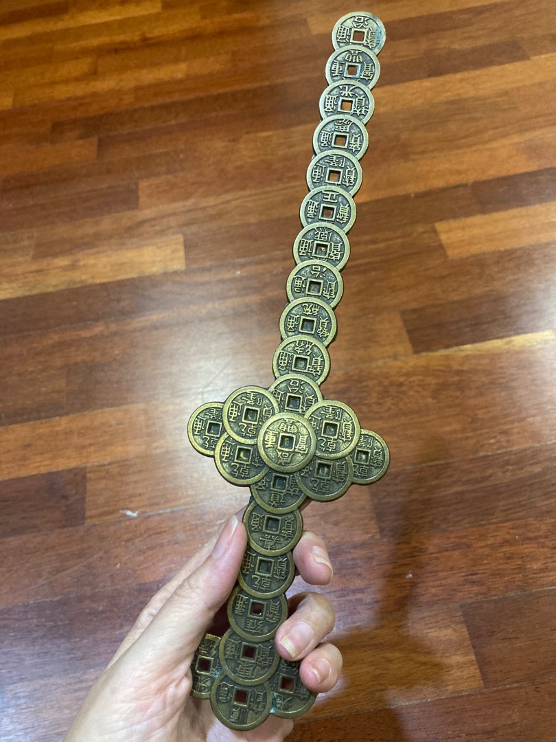 Chinese sword coin vintage collection home decor, Hobbies & Toys ...