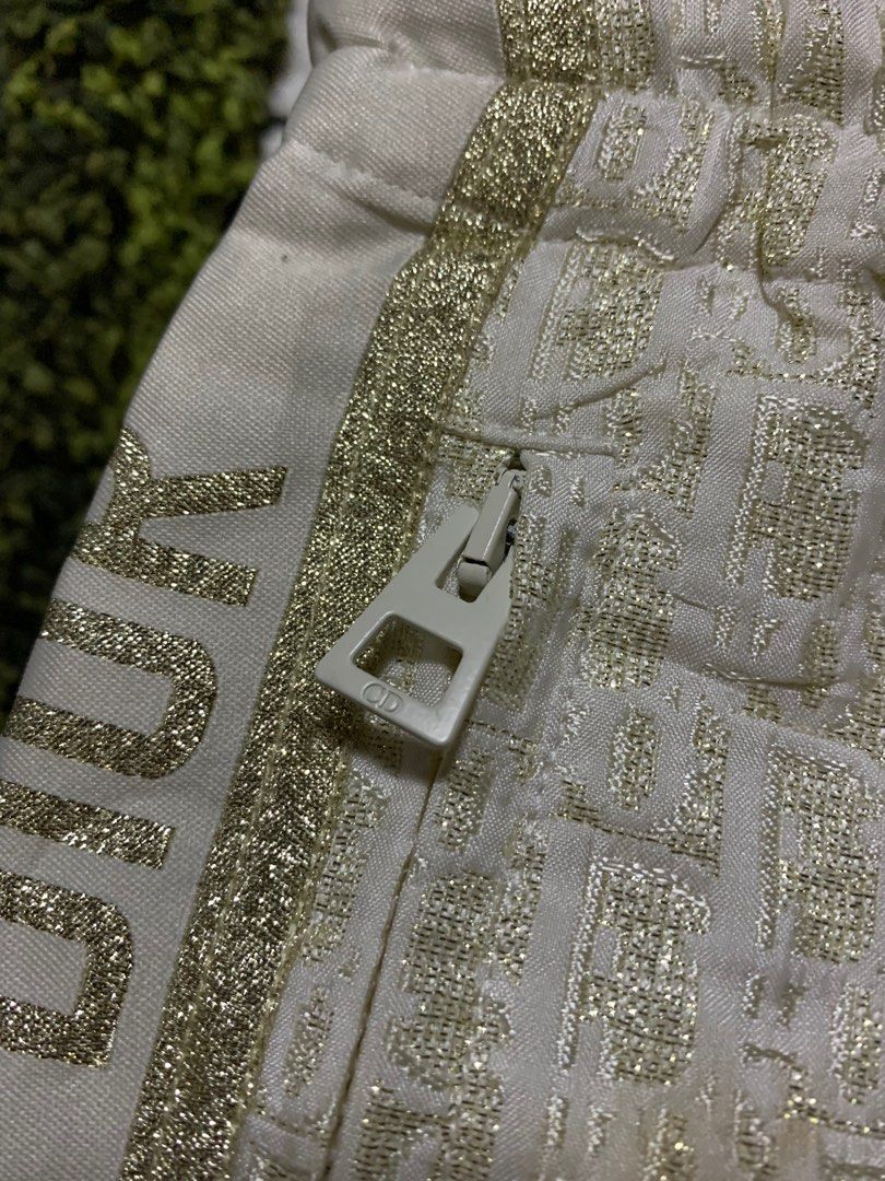 CHRISTIAN DIOR MONOGRAM SHORTS GOLD, Luxury, Apparel on Carousell