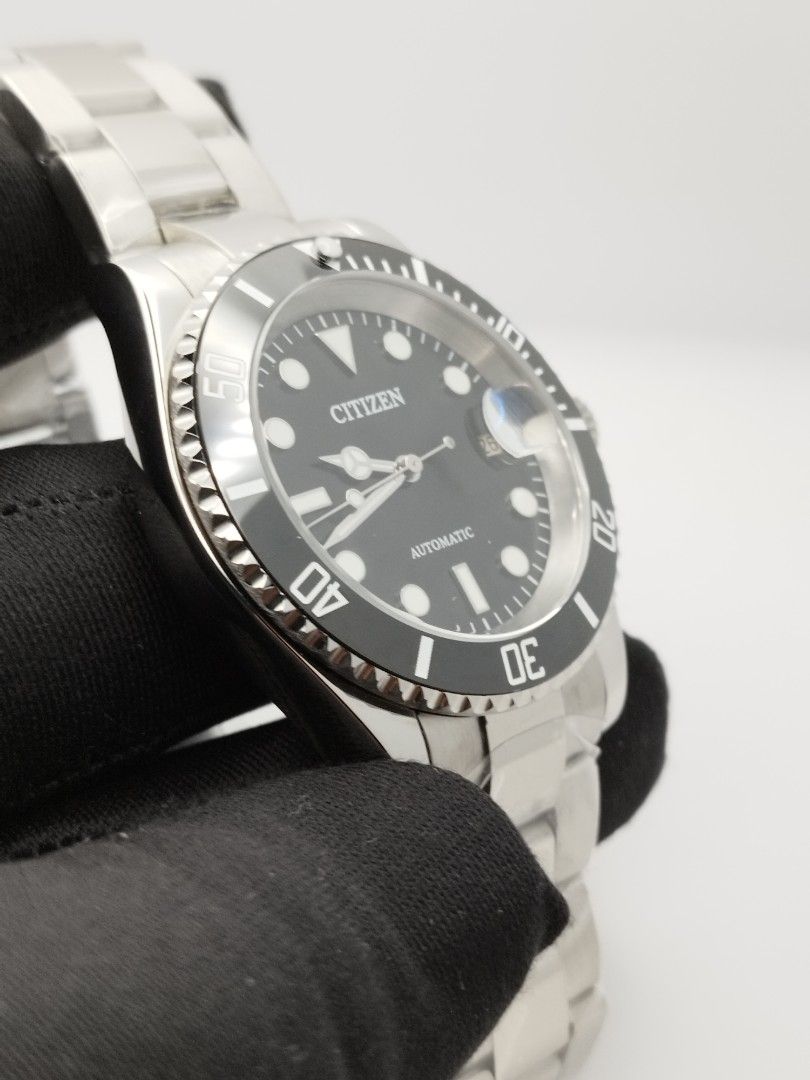Citizen black submariner, Men's Fashion, Watches & Accessories, Watches ...
