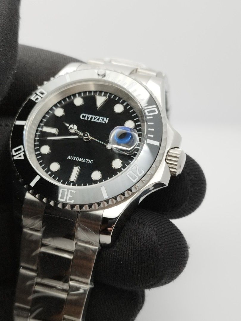 Citizen black submariner, Men's Fashion, Watches & Accessories, Watches ...