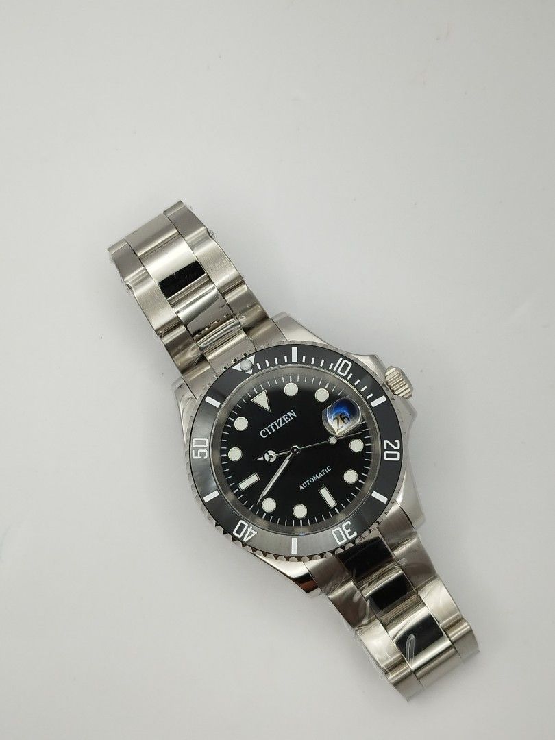 Citizen black submariner, Men's Fashion, Watches & Accessories, Watches ...