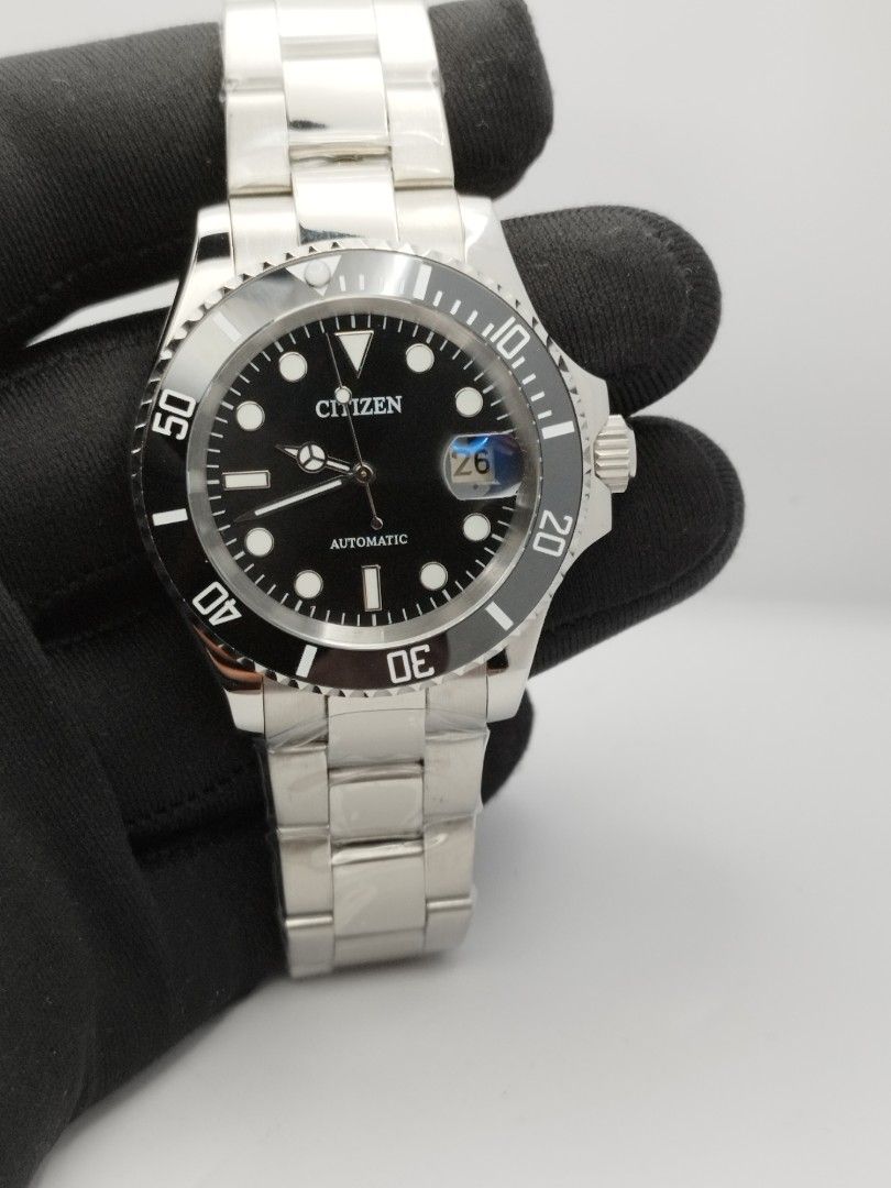 Citizen black submariner, Men's Fashion, Watches & Accessories, Watches ...
