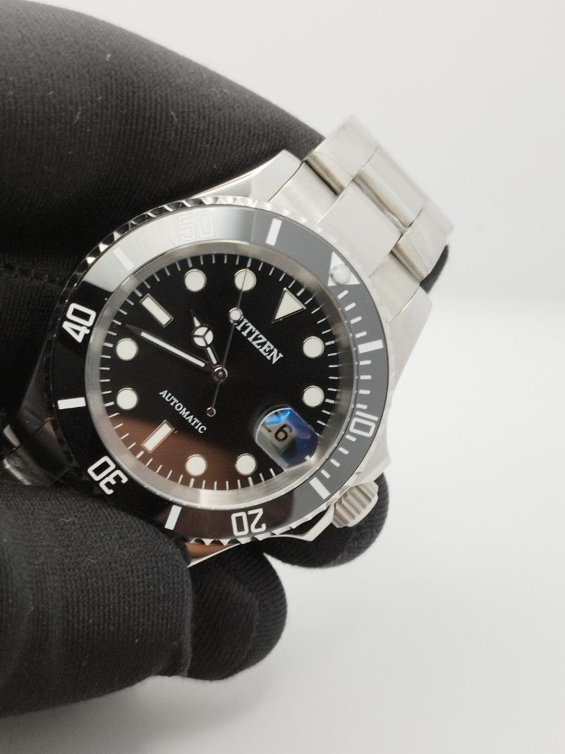 Citizen black submariner, Men's Fashion, Watches & Accessories, Watches ...