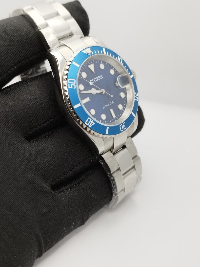 Citizen smurf submariner, Men's Fashion, Watches & Accessories, Watches ...