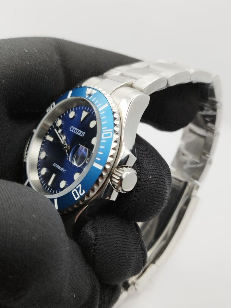 Citizen smurf submariner, Men's Fashion, Watches & Accessories, Watches ...