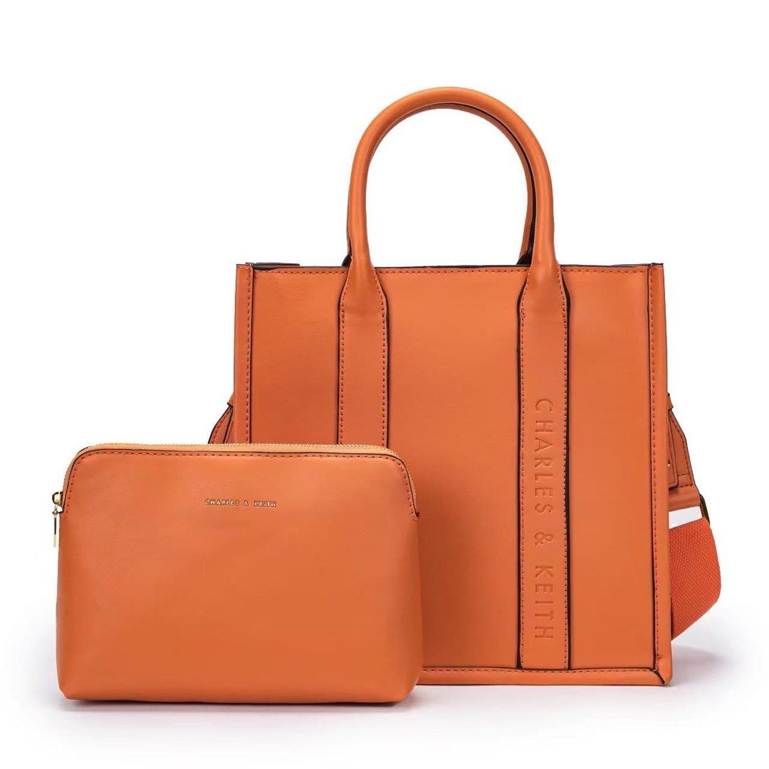 C&K tote with pouch, Women's Fashion, Bags & Wallets, Tote Bags on ...