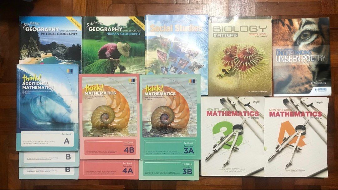 clearing sec 1-4 textbooks!, Hobbies & Toys, Books & Magazines ...