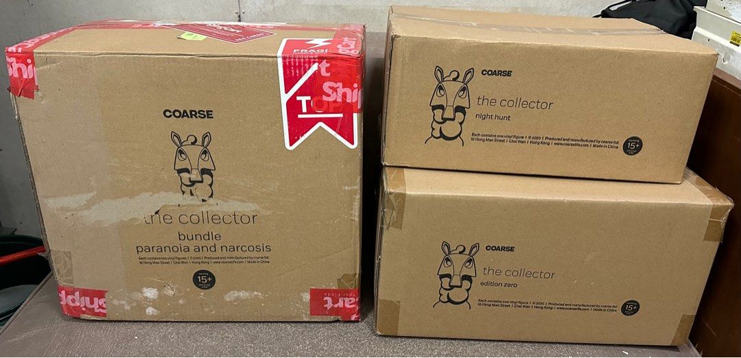 Coarse Toys - The Collector complete set, Hobbies & Toys, Toys & Games ...