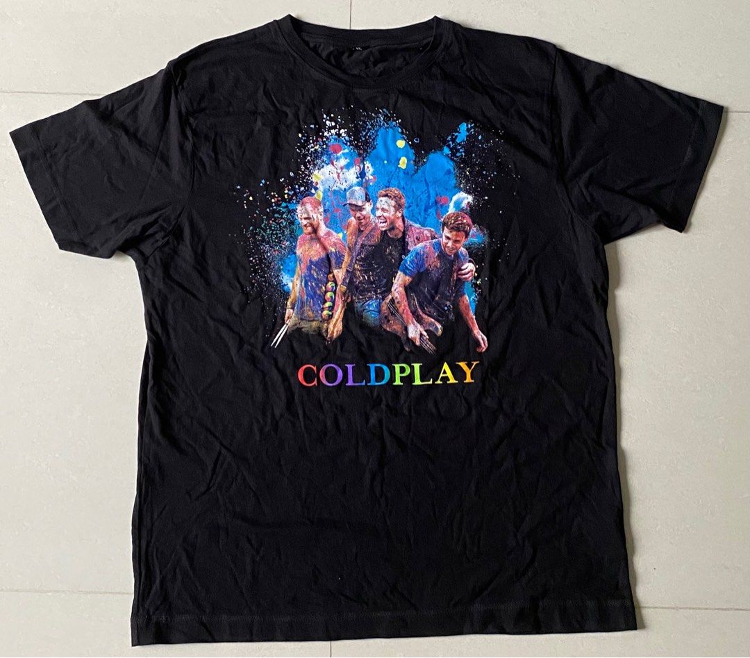Coldplay Concert T Shirts, Men's Fashion, Tops & Sets, Tshirts & Polo ...