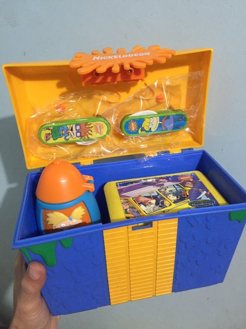 Complete Nickelodeon Lunch box Hobbies Toys Toys Games on Carousell