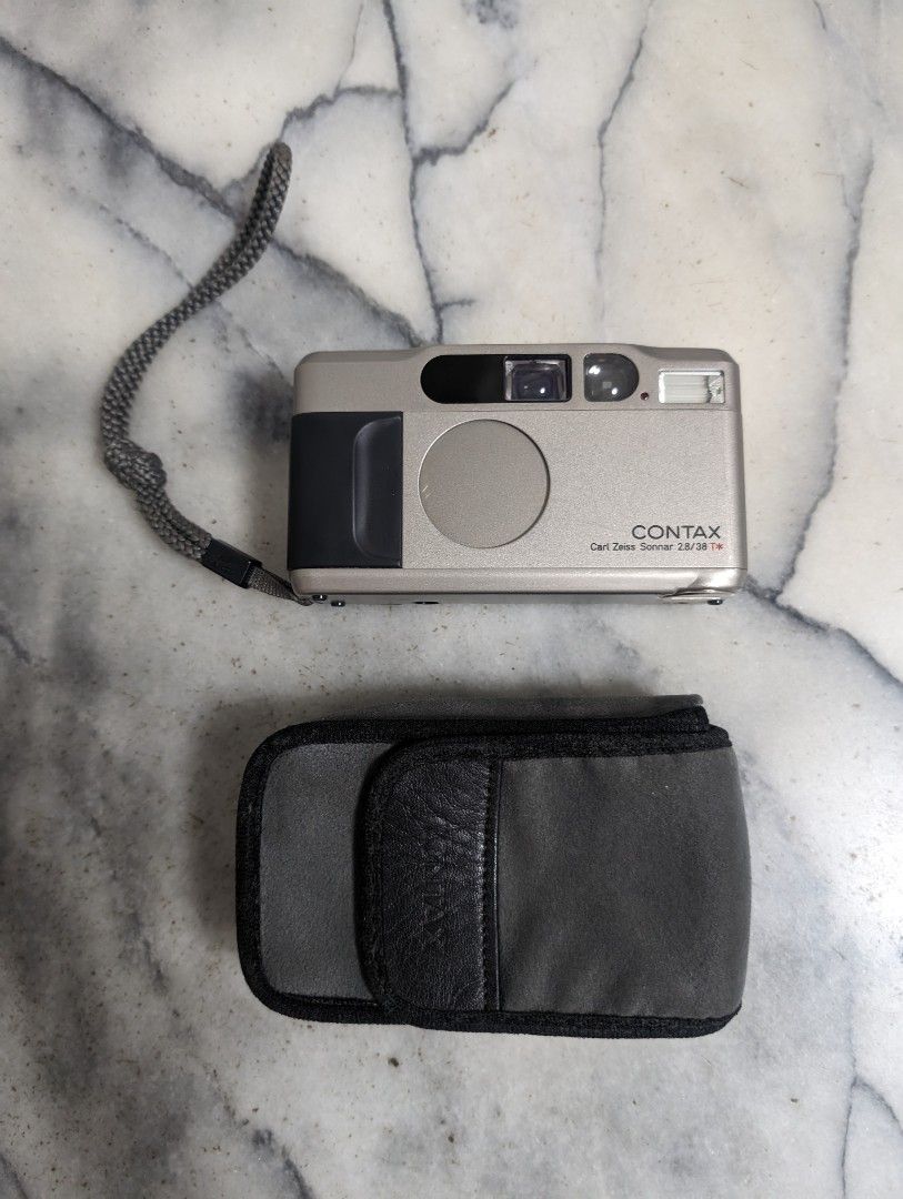 Contax T2 35mm film camera, Photography, Cameras on Carousell