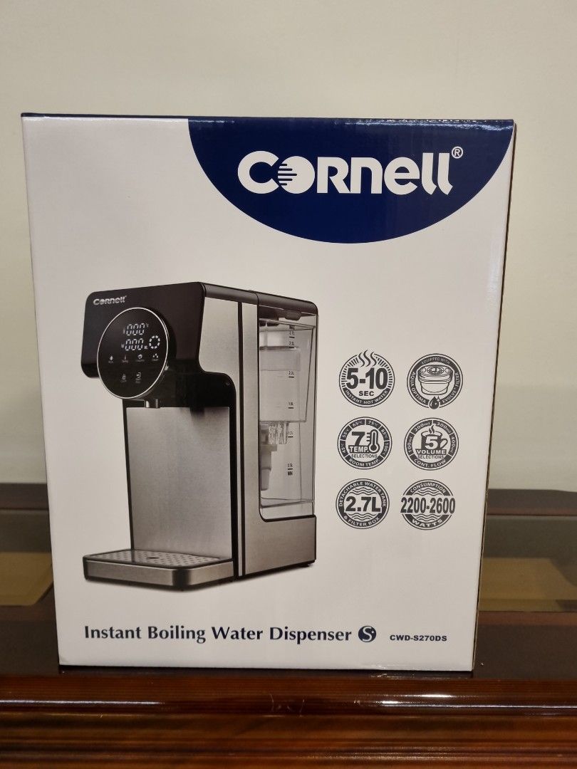 CORNELL Instant Boiling Water Dispenser, TV & Home Appliances, Kitchen ...
