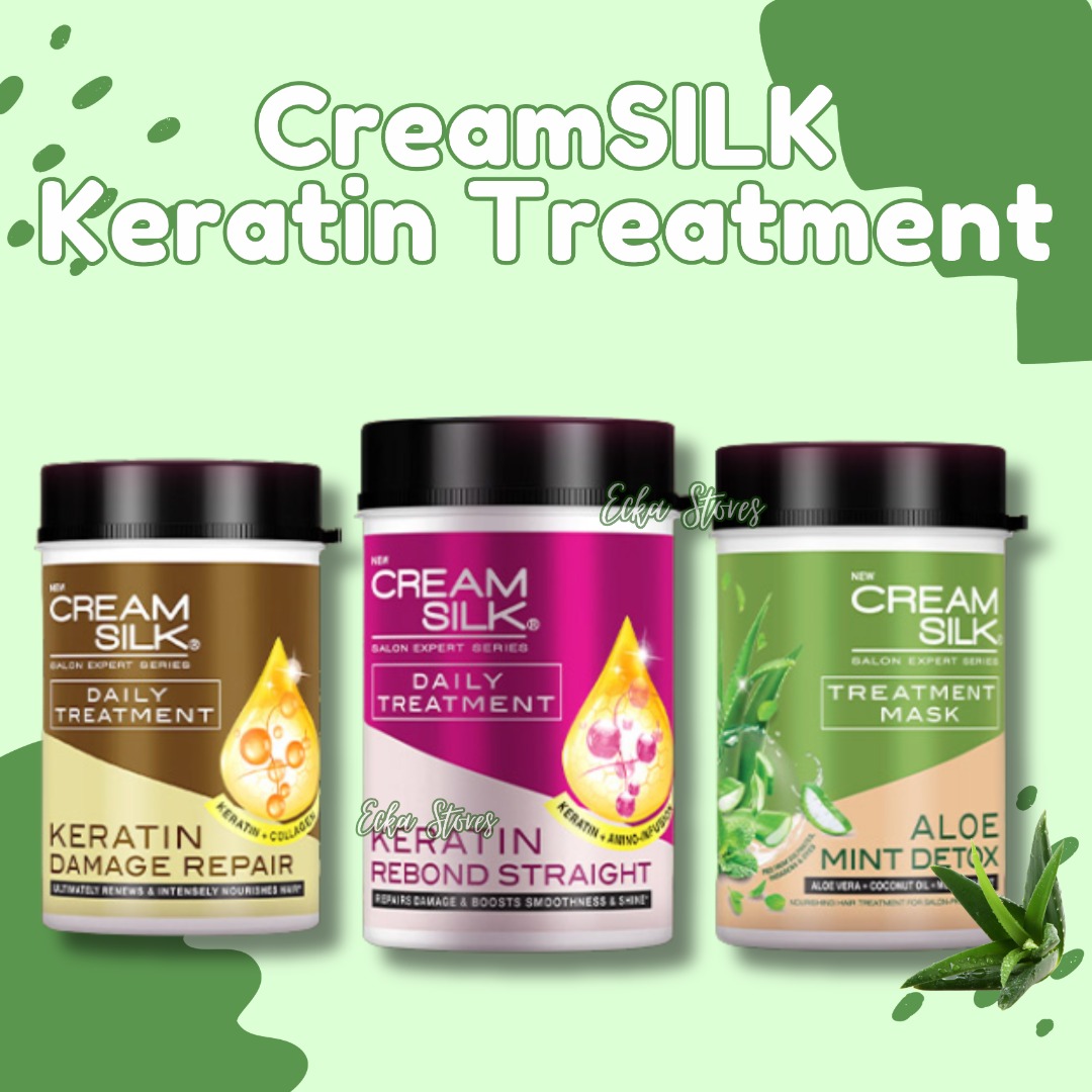 Cream Silk Daily Treatment Keratin Damage Repair, Beauty & Personal ...