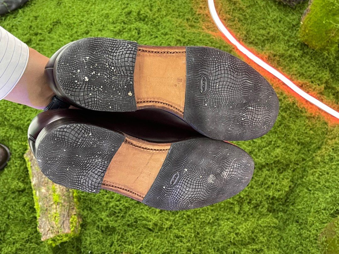 Crockett and Jones Boston Loafers (Burgundy), Men's Fashion, Footwear ...