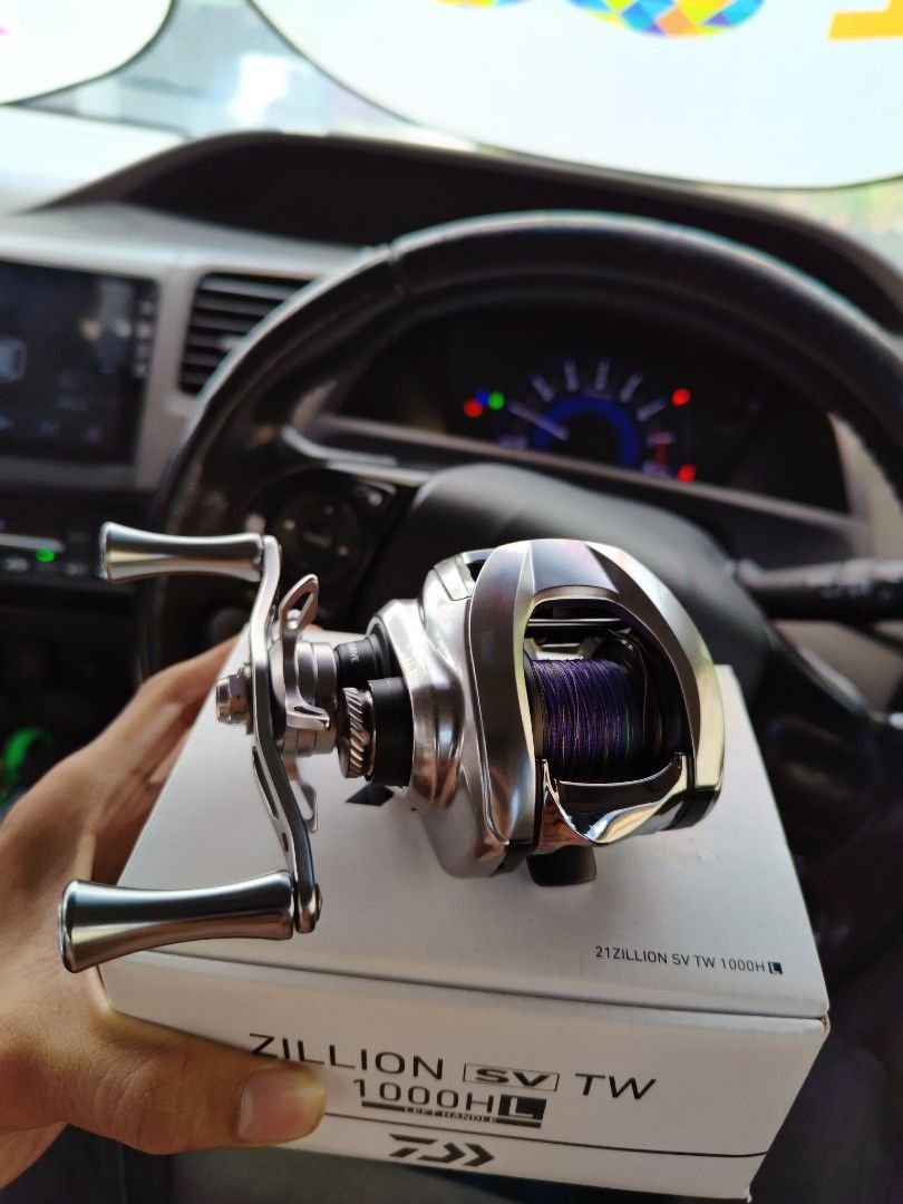 Daiwa Zillion SV TW Ratio 7.1:1, Sports Equipment, Fishing on Carousell