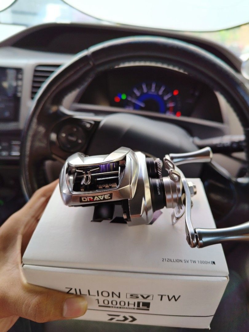 Daiwa Zillion SV TW Ratio 7.1:1, Sports Equipment, Fishing on Carousell